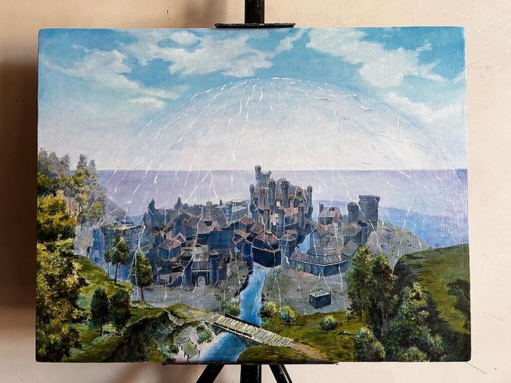 Od ekranu do płótna: Gra Gothic jako inspiracja dla malarzy - Gothic Up